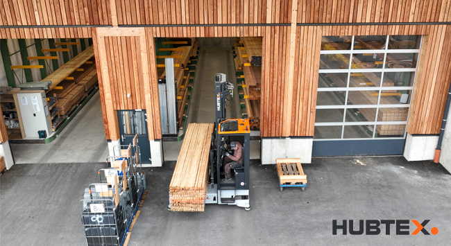 MaxX 60 from HUBTEX: Lateral transport with space-saving potential