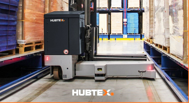 HUBTEX assures safety with personal safety systems for narrow aisle ...