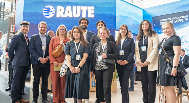 Raute celebra su exitosa participación en la edición LIGNA 2025 - Wood & Panel Europa