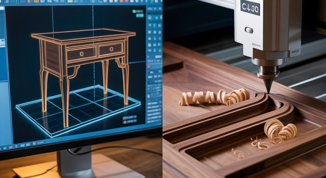 One Model, One Cut: The future of bespoke woodworking with CAD/CAMWood ...